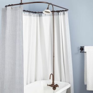 Marvelous Clawfoot Tub Shower Conversion Kit Gooseneck Clawfoot Tub ...